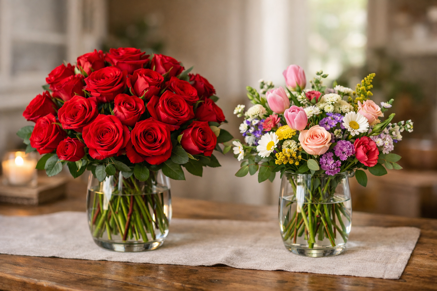 Valentine’s Day Flowers: Deciding Between Classic Roses and Vibrant ...